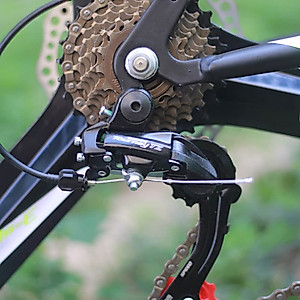 EUROBIKE Mountain Bike 27.5 for Men and Women 17'' Frame Adult X1 Off Road Bicycle(Yellow)