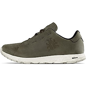 Icebug Loe Biosole Leather Walking Shoe with Grip Sole, Stone, 06.5