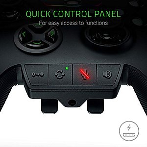 Razer Wolverine Ultimate Officially Licensed Xbox One Controller: 6 Remappable Buttons and Triggers - Interchangeable Thumbsticks and D-Pad - For PC, Xbox One, Xbox Series X & S - Black