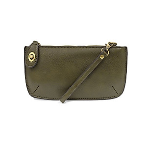 Joy Susan Mini Crossbody Wristlet Clutch (Dark Moss)