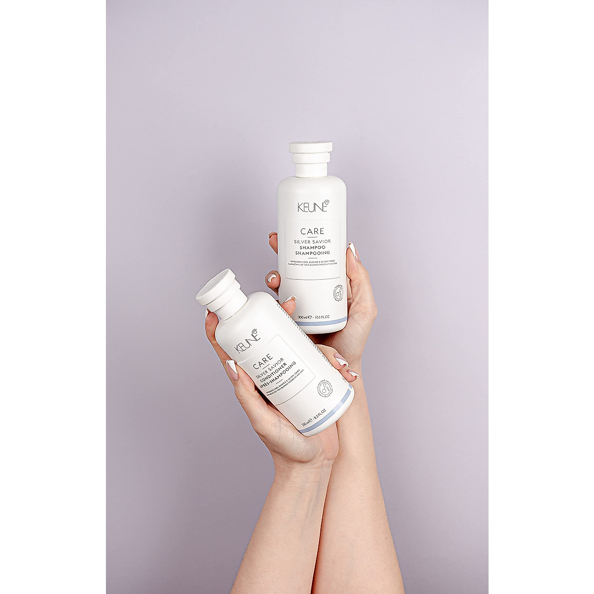 Keune Care Silver Savior Conditioner, Toning & Brightening Conditioner for Blonde & Grey Hair, 8.5 Fl Oz