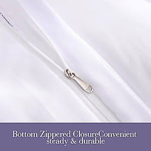 Pink Light Luxury Duvet Cover Set, Black Marble Pattern Printed Bedding Set, Bedding Microfiber Soft and Breathable with Zipper Lacing, Suitable for All Seasons-90 X 90" +2 Pillow Shams