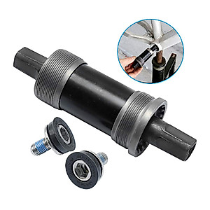 Zreneyfex Square Taper JIS Bottom Bracket 68 X110mm/123mm/127mm for Mountain Bike Replace BB-UN26 (68 x 127mm)