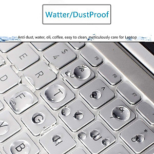 Keyboard Cover for HP 15-EH Laptop 15.6" Model 15-eh0010nr 15-eh0015cl 15-eh0095nr 15-eh0097nr eh0177ng |2021 HP Pavilion 15.6" Laptop Model 15-eg 15z-eh 15-eg0154ng US Layout Keyboard Cover -TPU