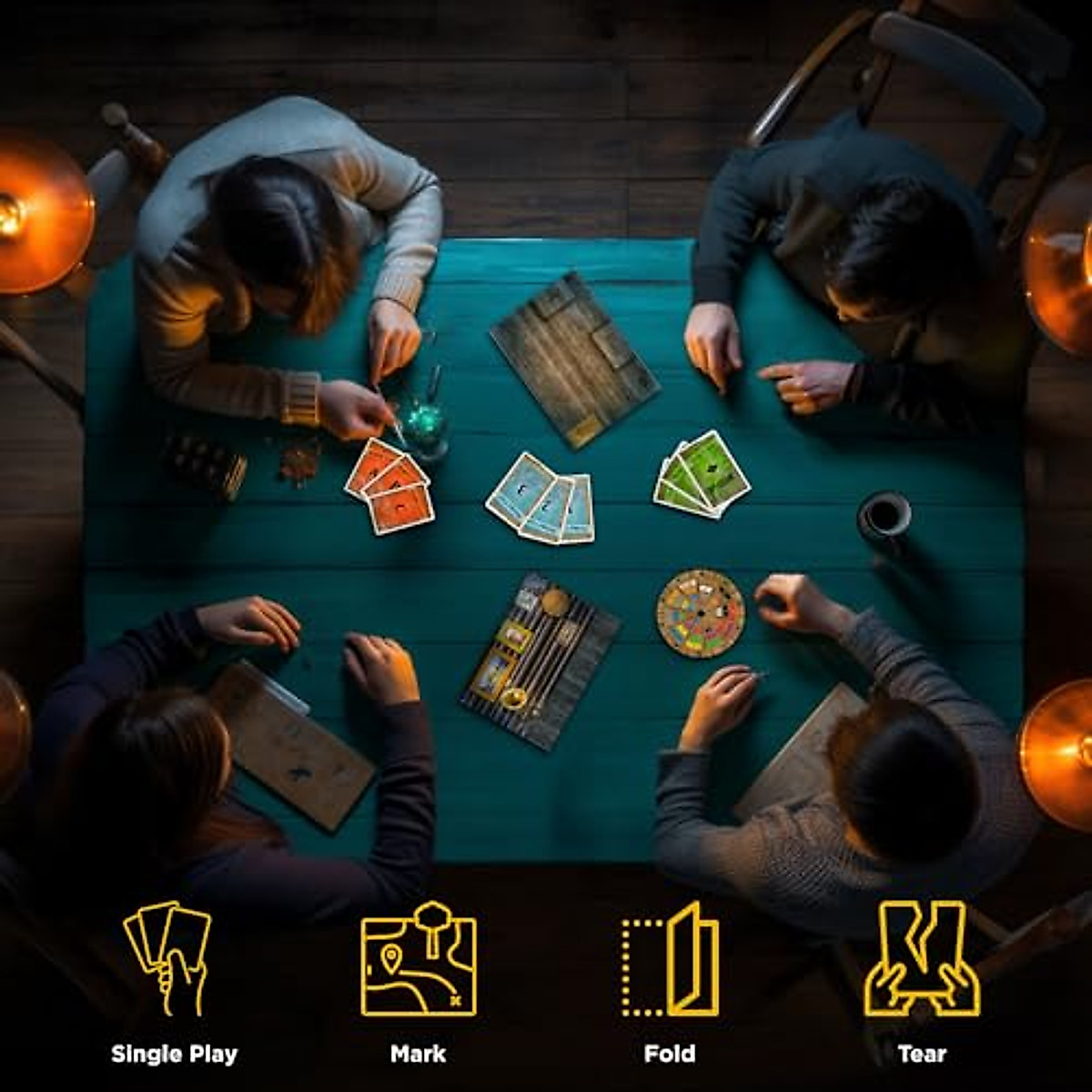 EXIT: The Return to The Abandoned Cabin | EXIT: The Game - A Kosmos Game | Family-Friendly, Card-Based at-Home Escape Room Experience | Collaborative for 1 to 4 Players, Ages 12+