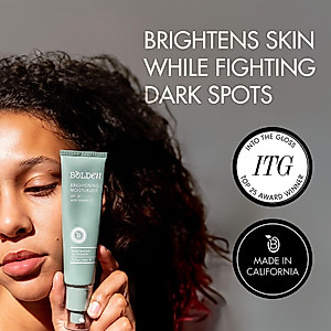 Bolden SPF 30 Brightening Face Moisturizer with Vitamin C | Broad Spectrum UVA/UVB Sunscreen | Applies Clear without Chalky Residue | Ideal for Melanin Rich Skin | 2.0 FL Oz