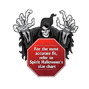 Spirit Halloween Youth Fortnite Skull Trooper (Inverted) Costume - M