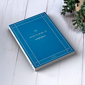 RVR 1960 Biblia edición económica, azul tapa rústica | RVR 1960 Economic Bible Blue Paperback (Spanish Edition)
