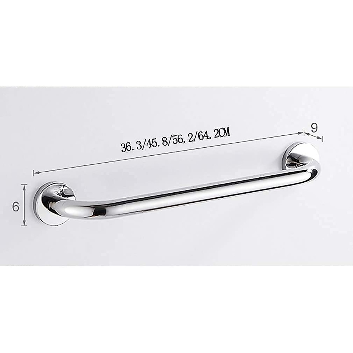 Handicap Bathtub Safety Rails Elderly Maternity Shower Anti-Skid Armrests Toilet Kitchen Handrail/64.2Cm (36.3Cm)