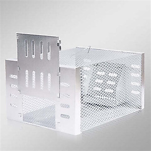 Rat Trap,Mouse Trap,trampas para ratas y ratonesm,Stainless Steel Mousetrap Automatic Continuous Cycle Mouse Trap Household Rat Catching Artifact Mousetrap (J)