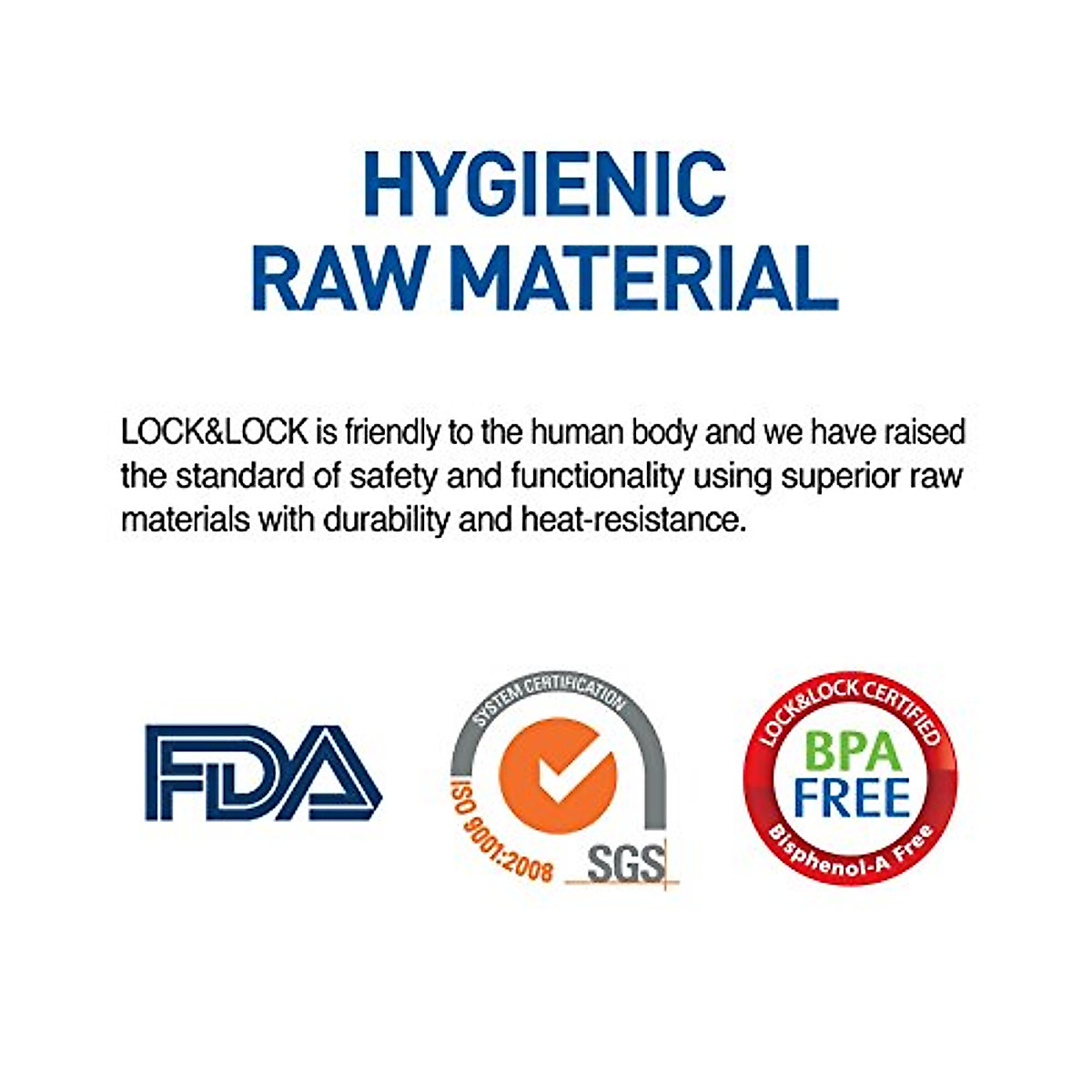 (Pack of 3) LOCK & LOCK Airtight Rectangular Tall Food Storage Container 43.96-oz / 5.49-cup