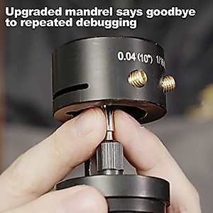 DIDUEMEN Handheld No Debugging Electric Tungsten Grinder Tool,Four-angle Tungsten Sharpen Machine,TIG Welding Rotary Tool