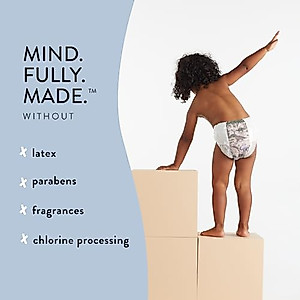 The Honest Company Clean Conscious Training Pants | Plant-Based, Sustainable Diapers | Rompin' & Stompin' + Diggin' It | Size 4T/5T (38+ lbs), 57 Count