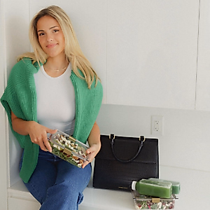 Modern Picnic The Large Luncher | as Seen on Shark Tank | Faux Crocodile Vegan Leather Chic Insulated Cooler Purse | Designer Lunch Bags for Women (Vegan Faux Crocodile, Black)