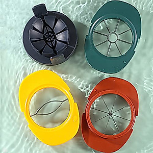 Fruit Cutter Slicer,Telawah 4 in 1 Mango Corer Slicer Apple Corer Cutter Remover Tomato Wedges Fruit & Vegetable Cutter Easy Kitchen Tool with Fruit Knife.