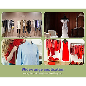 Mannequin Torso Manikin Dress Form 59-67 Inch Height Adjustable Female Dress Model Display Torso Body Tripod Stand Clothing Forms (Black, 59-67 Inches)