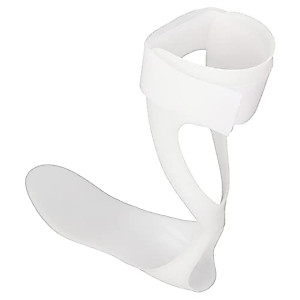 Drop Foot Stabilizer, Lightweight Ankle Foot Orthosis Support Straightener for Injury Recovery Therapy L Left Foot