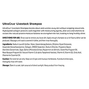 UltraCruz Livestock Shampoo, 1 Gallon