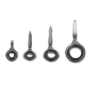 40pcs Rod Repair Kit Fishing Rod Guides Sizes for Raft, Rock Rod