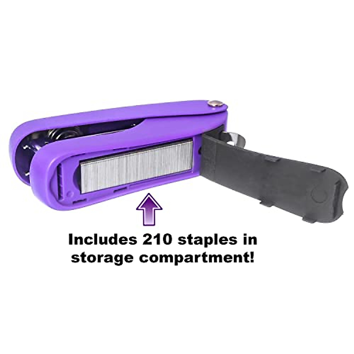 Aria-Plus Half-Strip Mini Stapler (Purple) — 🛍️ The Retail Market
