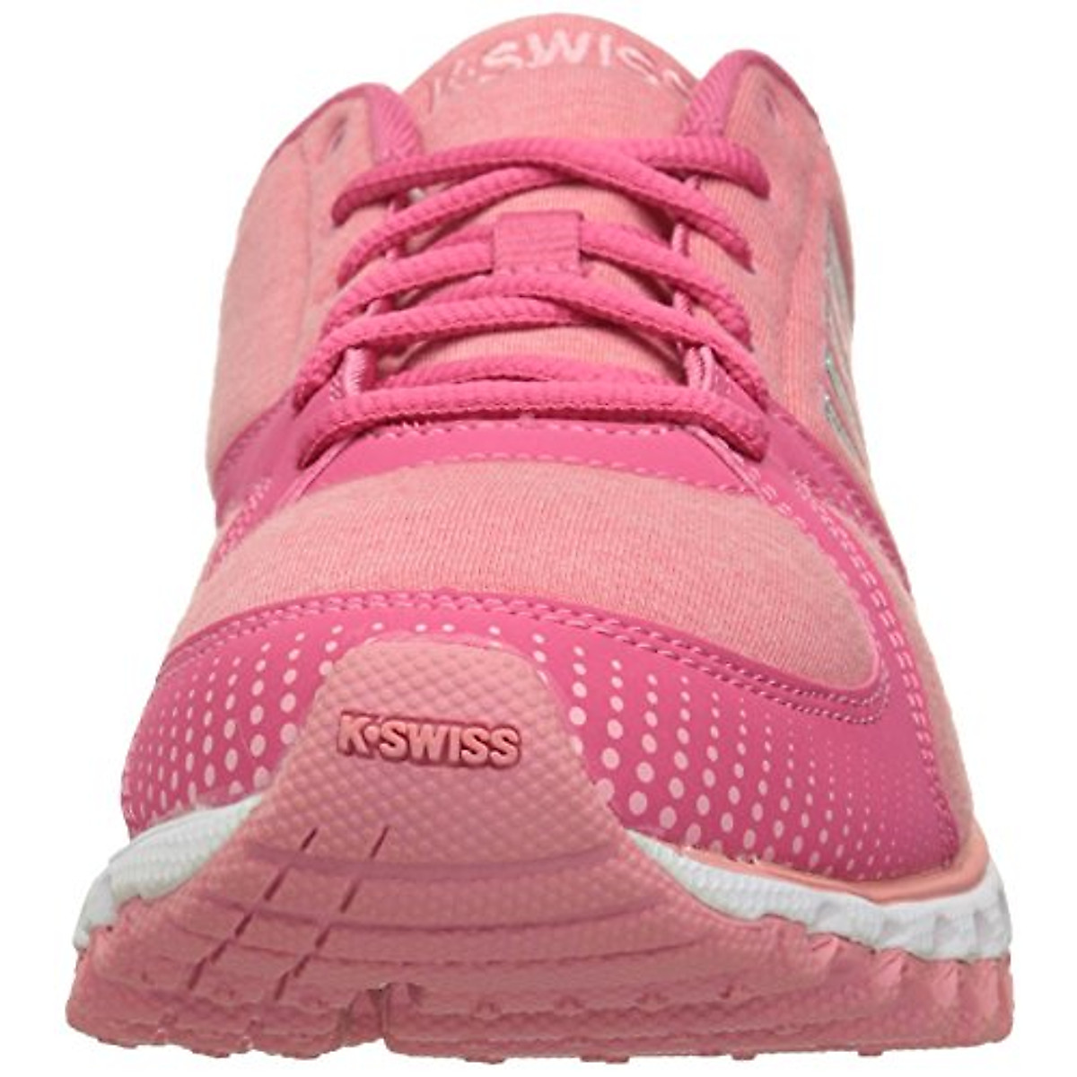 K-Swiss Women's X-160 Heather CMF Cross-Trainer Shoe, Honeysuckle/Geranium Pink, 6 M US