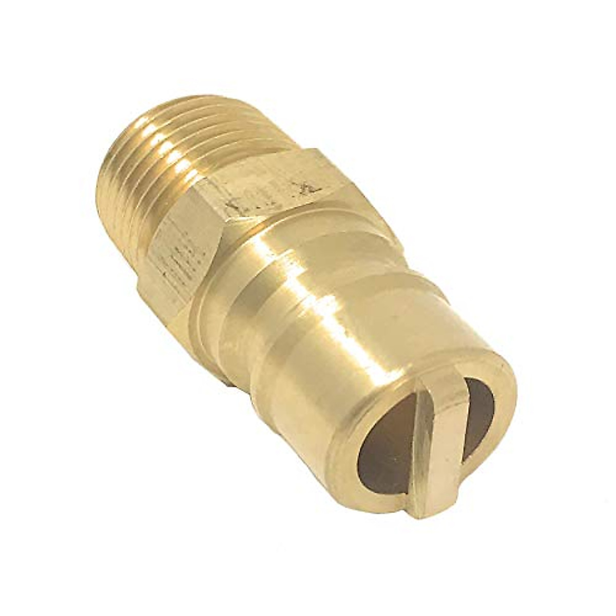 1/2 “ quick connect/disconnect insert plug X 1/2 inch Male NPT [3308] natural gas Propane Fitting Connector Solid Brass Coupler