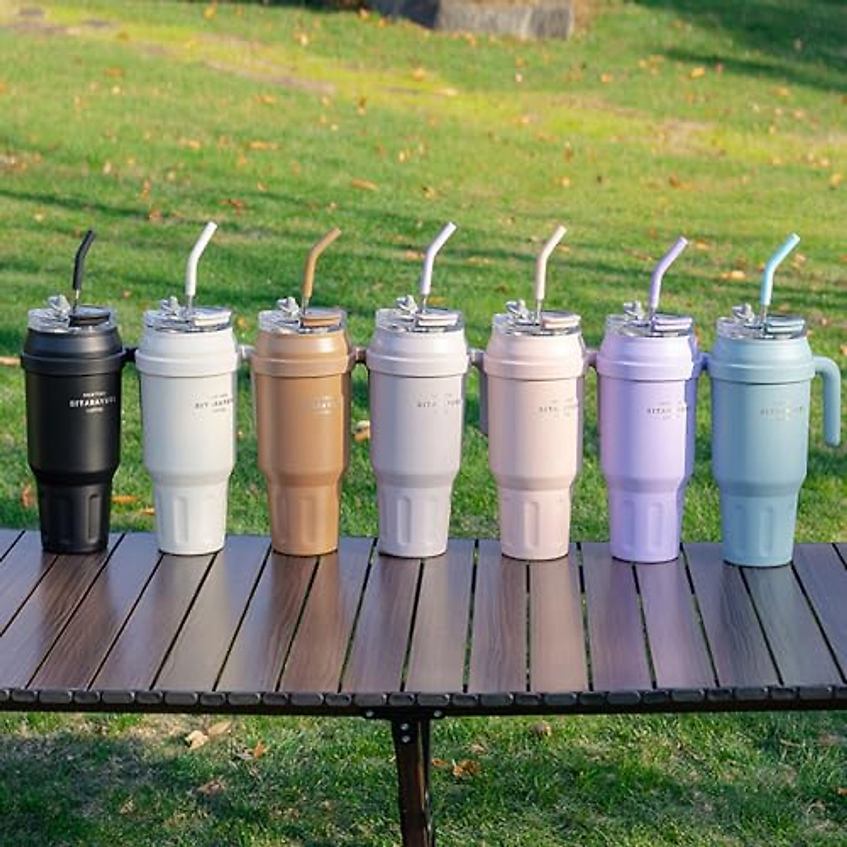 APENXIAOY Large capacity 1400ml portable ice cup with handle Portable water bottle