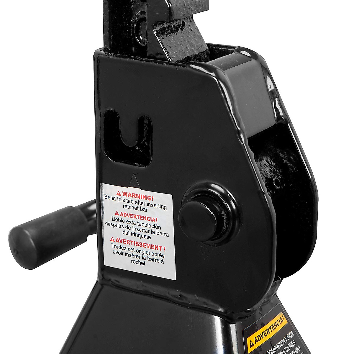 Torin AT82001B-1 Hydraulic Floor Jack Combo with 2 Jack Stands, 2 Ton (4,000 lb.), Black