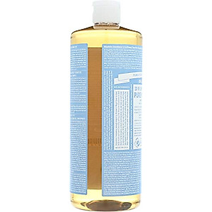 Dr. Bronner's 32 Ounce Pure Castile Soap - Liquid44; Unscented44; Baby Mild