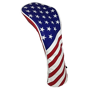 ReadyGOLF USA Flag Embroidered Headcover Driver