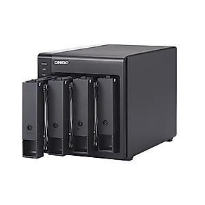 QNAP TR-004 4 Bay USB Type-C Direct Attached Storage (DAS) with Hardware RAID (Diskless)