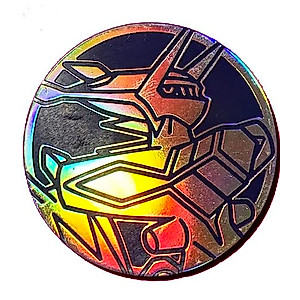 Pokemon Coin - Origin Forme Dialga - Large Size - Silver