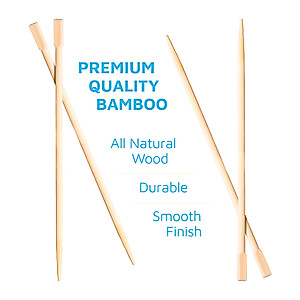 MontoPack Individually Wrapped Twin Chopsticks | Bulk 100 Pack Disposable Wooden Chopsticks | Chinese Bamboo Splinter-Free Party Utensil for Sushi, Rice, Noodles & All Asian, Japanese, Korean Dishes