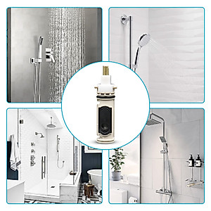 1222 Replacement Cartridge Compatible with moen One-Handle PosiTemp Faucets, Replacement Compatible with moen 1222 Shower Valve Cartridge,Metals & Plastics (1)