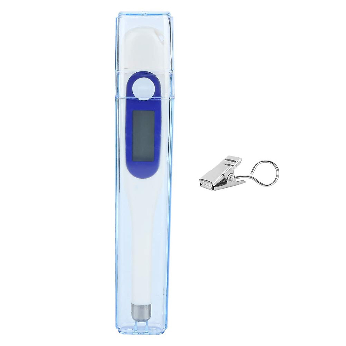 Veterinary Electronic Thermometer LCD Digital Animal Thermometer for Cattle Sheep Horses Pigogs Use,Garden Ding Poultry Ding Plies