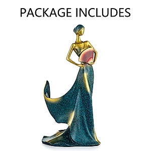 NUPTIO Wine Racks Countertop Gift: Wine Bottle Holder Resin Red Wine Rack Women Sculpture Display Wine Stand Shelf for Home Kitchen Wine Lovers Gifts Wine Accessories for Wine Lovers Bar Decor