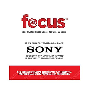 Sony Alpha a7C Full-Frame Compact Mirrorless Camera (Black) Bundle with 24-105mm f/4 G OSS Lens (6 Items)