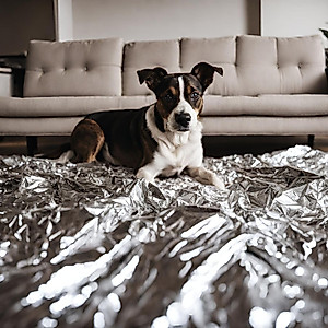 Pet Repeller Furniture Pad Sofa & Couch Mat, SILVER, 72"