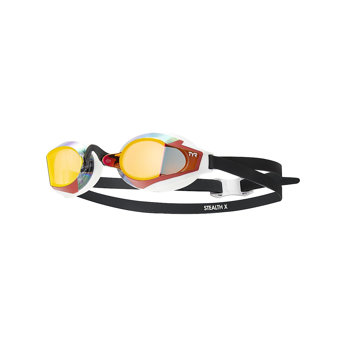 TYR Stealth-X Race Mirrored Adult Swim Goggles