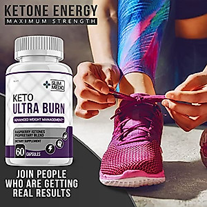 (2 Pack) Keto Ultra Burn Supplement Pills, Advanced Ketogenic Formula (120 Capsules)