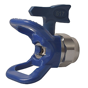 GDHXW 517 Airless Spray Tip Guard Combo Blue for Airless Paint Spray Guns