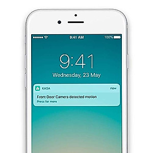 Kasa Indoor Camera by TP-Link, Rolling 2-day video history for 2-Yr Free, 1080P w/ Night Vision, 2-Way Audio, Motion Detection for Pet Baby Monitor, Works with Alexa & Google Home (KC120)