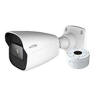 Speco Tech 4MP H.265 AI Bullet IP Camera 2.8mm Lens-White - O4B6