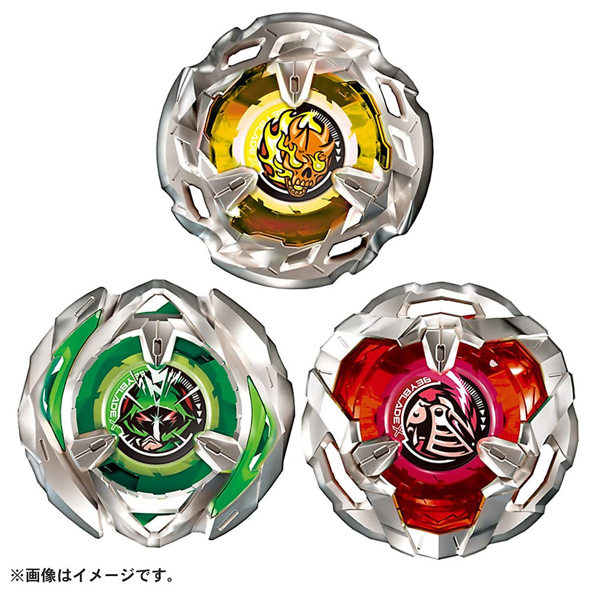Takara Tomy Beyblade X BX-08 3on3 Deck Set