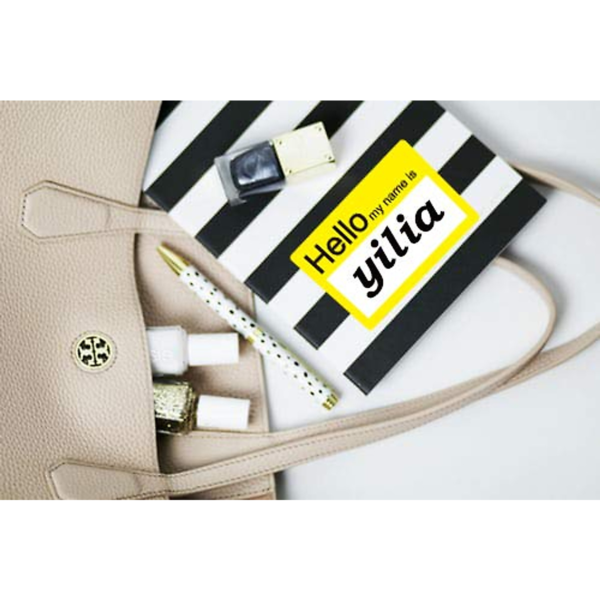 Remarkable Name Tag Labels Hello My Name is Stickers,2 X 3 inch Name Tag Labels Great for Kids,Employees,Reunions,Professionals,Parties,School,Notebooks,Events/Pack of 200 (Yellow) …