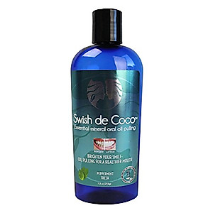 Rare Body Swish De Coco Oil Pulling, Peppermint, 7.5 Ounce