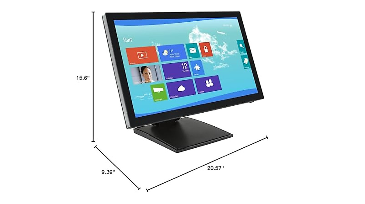 Planar 22-Inch Touchscreen LCD Monitor with USB Hub | Affordable & Stylish