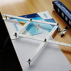 Morningrising Artists Plexiglass Pantograph Artist Drawing Tool Reducer Enlarger Recreate Copy 10 Times Scaling Ruler