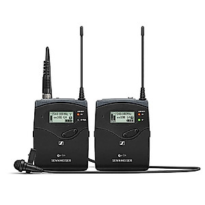 SENNHEISER 100 Portable Wireless Microphone System, A1, ew 112P G4 (509506)
