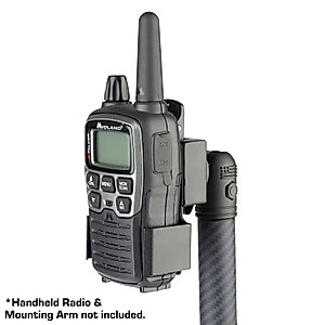 Bulletpoint Aluminum Two-Way Handheld Radio Walkie-Talkie Holder with 20mm Ball Mount